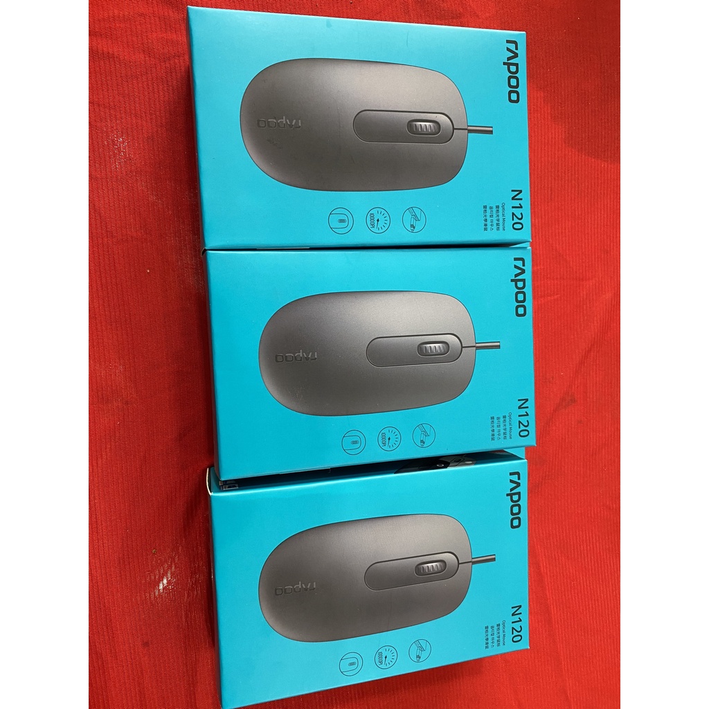 Chuột có dây Rapoo N120 - Chính Hãng | Shopee Việt Nam