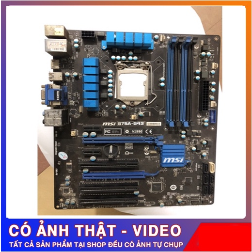 Mainboard msi b75a g43 | Main msi b75 full size | Shopee Việt Nam