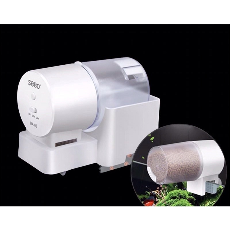 Máy cho cá ăn tự động Sobo DA-08 tự động hẹn giờ cho cá ăn - da 08 | Shopee Việt Nam