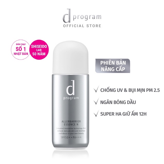 Essense chống nắng kiềm dầu SPF50+ PA+++ d program Allerdefense Essense 40ml_18113 | Shopee Việt Nam