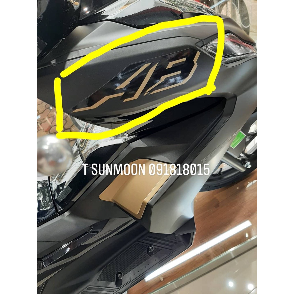 tem ab yếm ab 2022 2023 ab 125 cc Tem ốp trước honda | Shopee Việt Nam