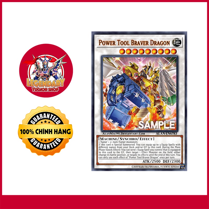 [Thẻ Bài Yugioh Chính Hãng] Power Tool Braver Dragon | Shopee Việt Nam