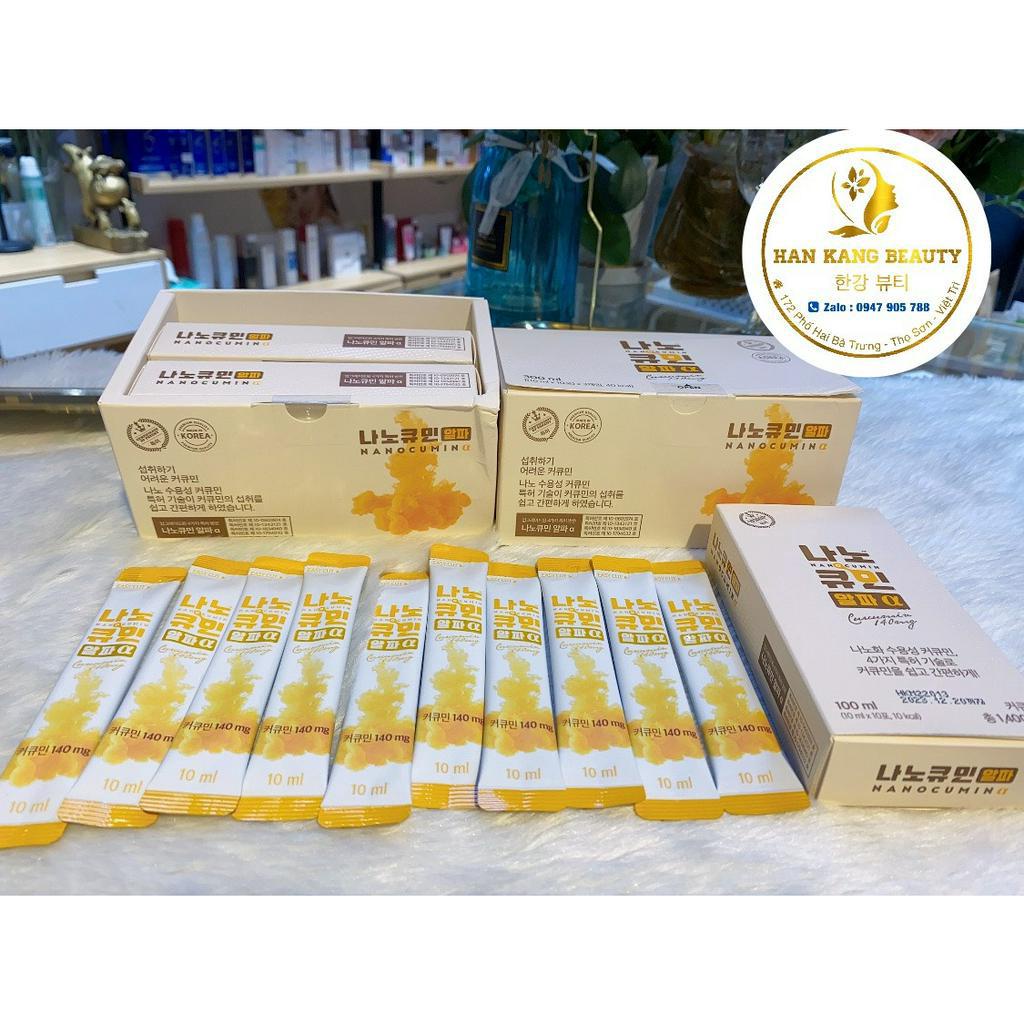 Tinh chất nghệ Nano Curcumin nội địa Hàn Gon NanoCumin (mẫu mới 10ml ...