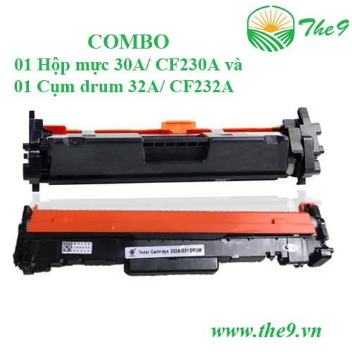 Combo Hộp mực 30A và Cụm Drum 32A (CÓ CHÍP) cho máy in Canon MF269/ HP ...