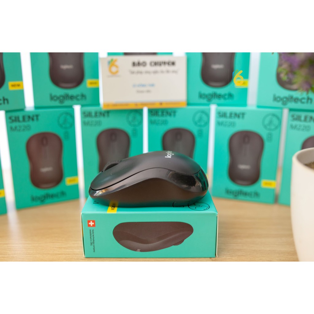 Chuột không dây Logitech M220 Silent | Shopee Việt Nam