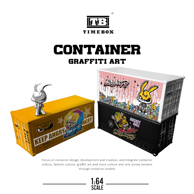 Timebox Mô Hình Xe container 20 Feet Bằng Hợp Kim Tỉ Lệ 1: 64 | Shopee ...