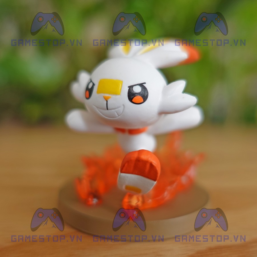 Mô hình Pokemon Scorbunny/Hibanny 8cm Quick Attack Gallery Nhựa PVC ...
