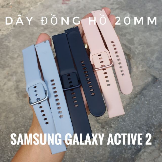 Dây đồng hồ Samsung Active 1/2 20mm zin chính hãng | Shopee Việt Nam