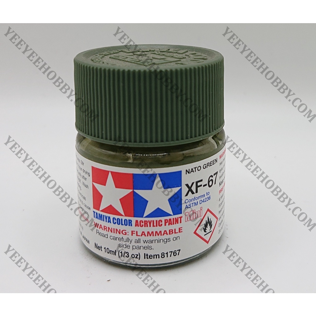 SƠN MÔ HÌNH TAMIYA - ACRYLIC PAINT XF-61 ~ XF-80 (MỜ/FLAT) | Shopee ...