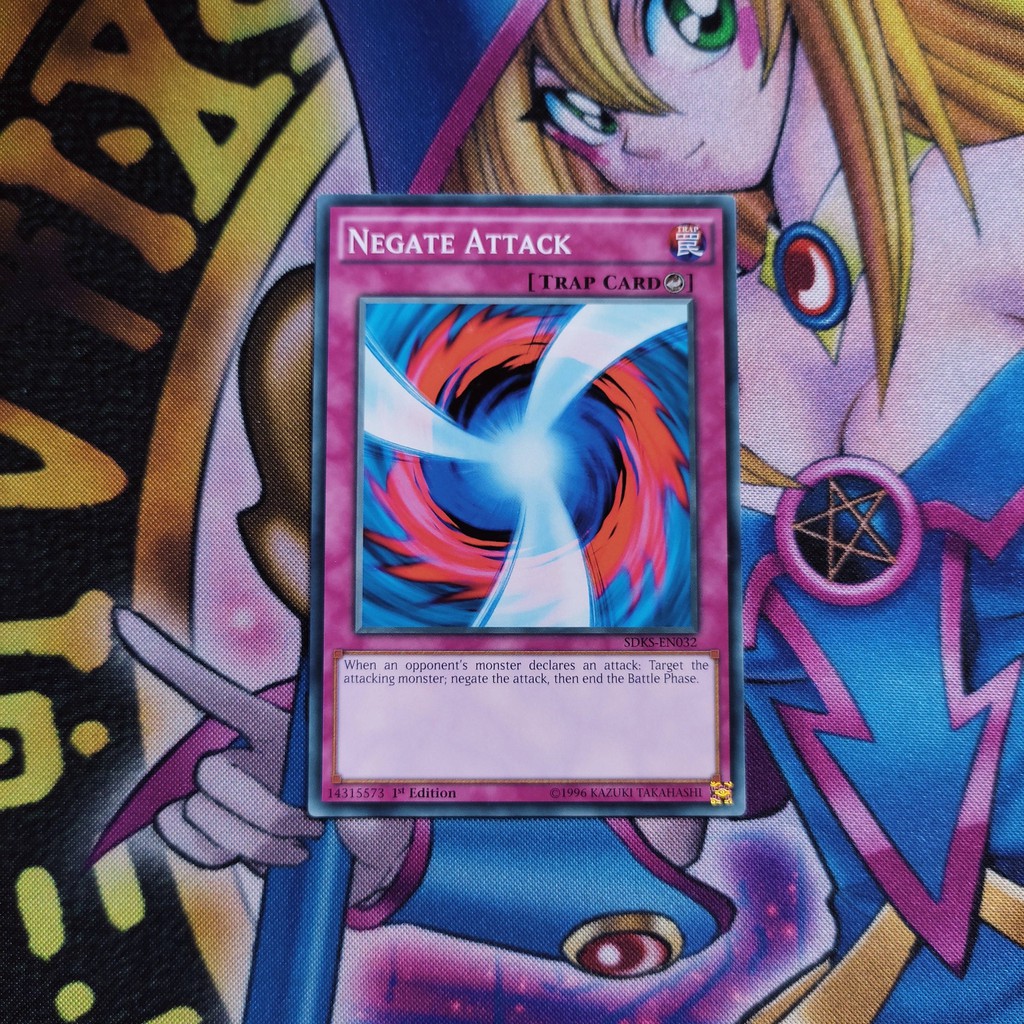 [Thẻ bài] Negate Attack SDKS-EN032 Thẻ bài Yugioh chính hãng | Shopee ...