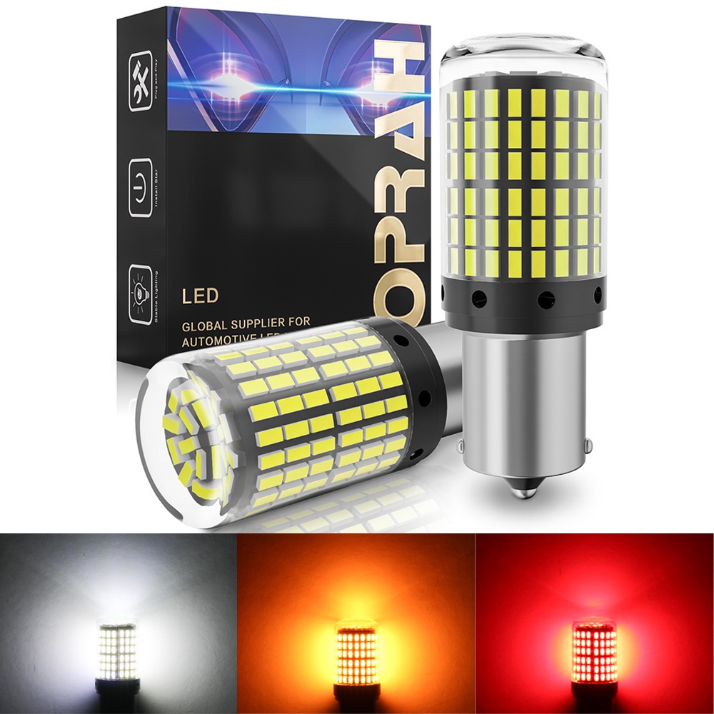 Set 2 Đèn LED Xi Nhan 1156 1157 7440 7443 3014 144smd Cho Xe Ô Tô Kèm Hộp Đựng | Shopee Việt Nam