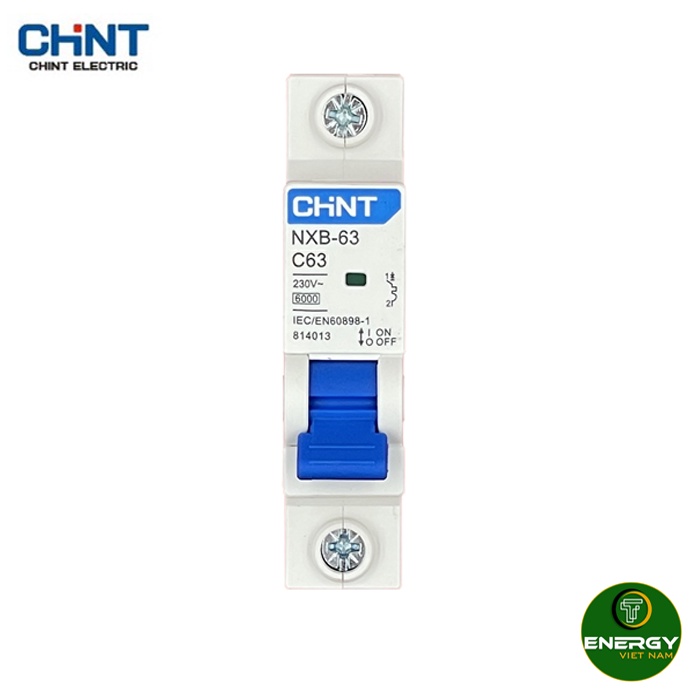 Áp tô mát 1 Pha Chint AC - Aptomat CHINT NXB-63 1 Pha Chint AC 6A, 10A, 16A, 20A, 25A, 32A, 40A ...