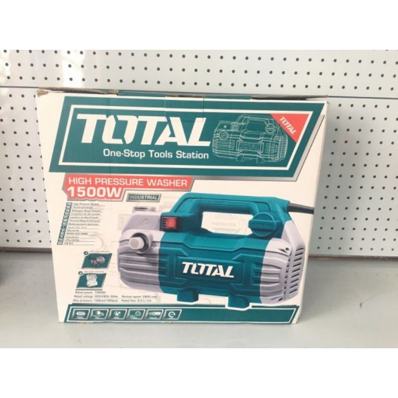 Máy Xịt Rửa Xe Total TGT11236 - 1500W - Motor Cảm Ứng Từ. Tặng kèm bình tạo bọt | Shopee Việt Nam
