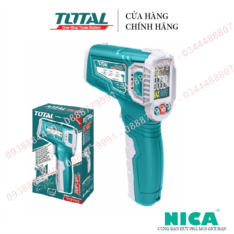 Máy đo Nhiệt kế hồng TOTAL THIT015501 CHÍNH HÃNG - donghe tools ...