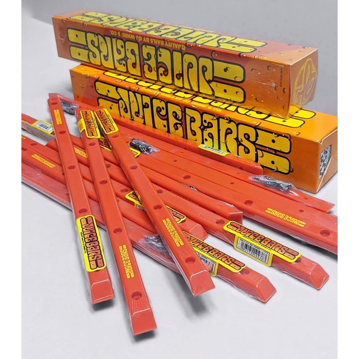 Thanh Trượt Dành Cho Mặt Ván - OJ JUICE BAR RAILS ORANGE (1PCS ...