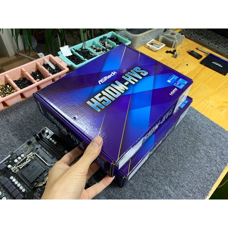 Mainboard ASROCK H510M-HVS (Intel H510, Socket 1200, m-ATX, 2 khe Ram ...