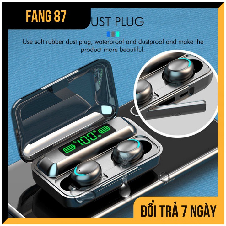 Tai Nghe Bluetooth True Wireless F9 PRO Bluetooth 5.0 | Bản Quốc Tế ...
