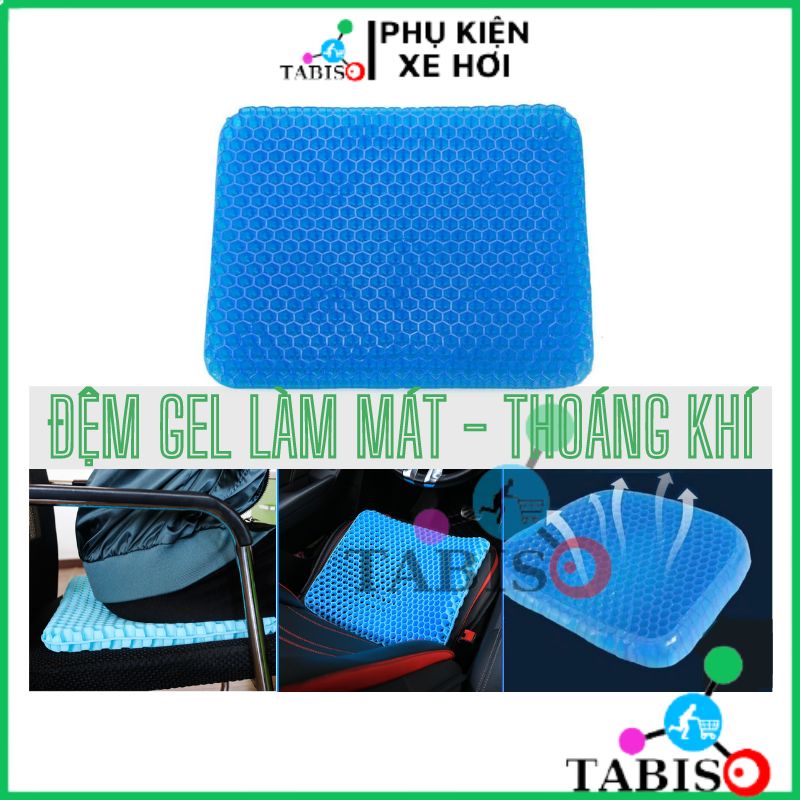 Đệm Gel Làm Mát Thoáng Khí cho ghế ngồi OTO, ghế văn phòng TABISO ...