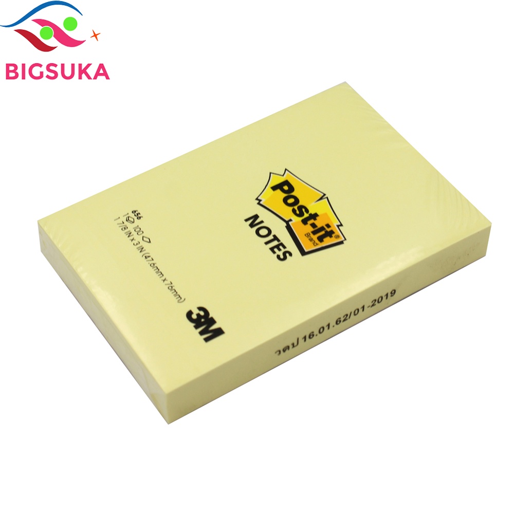 Giấy Note ghi chú vàng Post-it 3M 2x3 BIGSUKA | Shopee Việt Nam