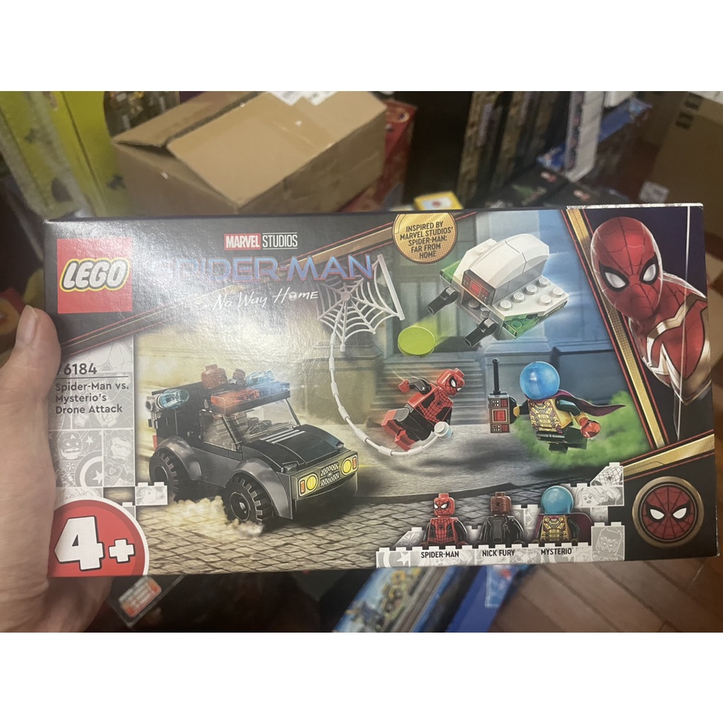 Lego 76184 Spider-Man vs. Mysterio’s Drone Attack - Người Nhện chiến ...