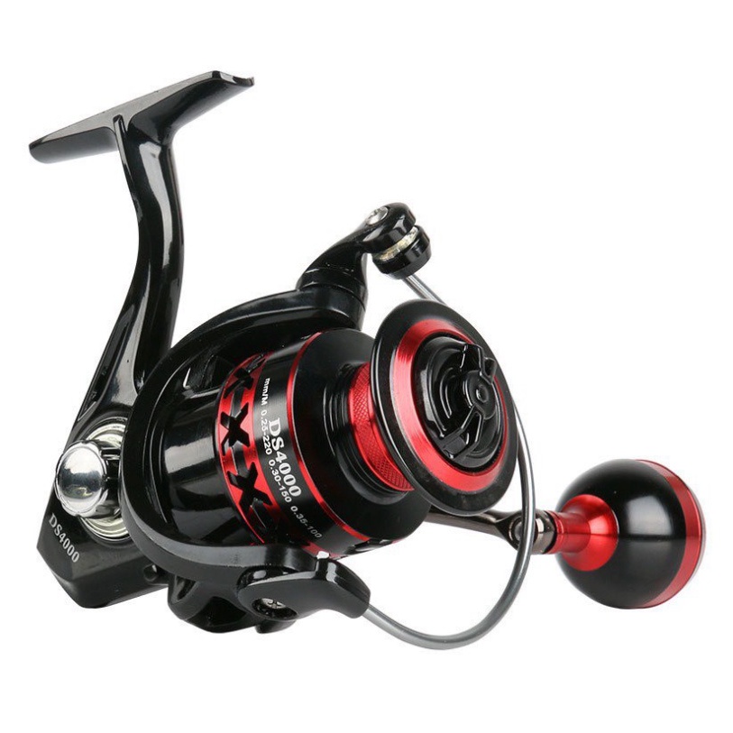 Máy Câu Cá cao cấp DeuKiO DS đủ size , quay mượt mà , tay núm độ , full ...