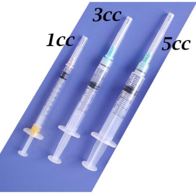 Bơm tiêm y tế 1ml, 3ml, 5ml | Shopee Việt Nam