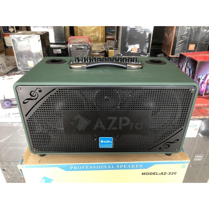 Loa karaoke xách tay chính hãng AZPro AZ-326 (3 đường tiếng, 2 bass ...