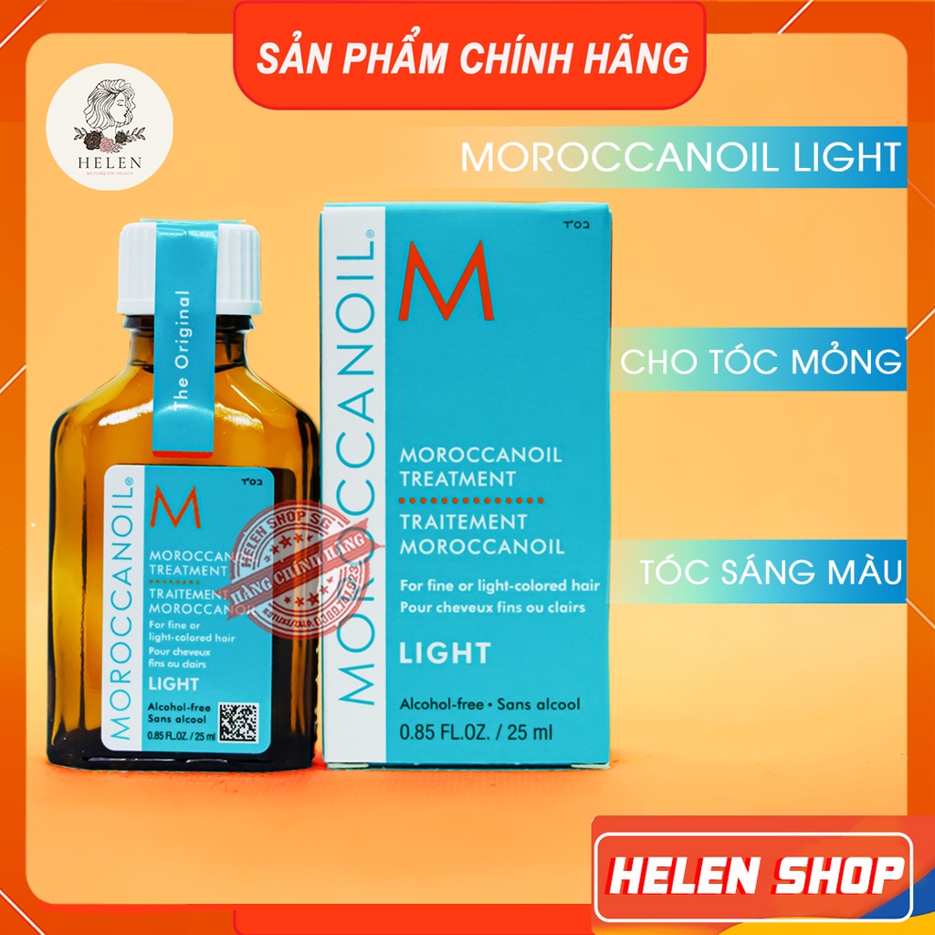 [mã Cosbauh3 Giảm 8 đơn 300k] Tinh Dầu Dưỡng Tóc Cao Cấp Moroccanoil