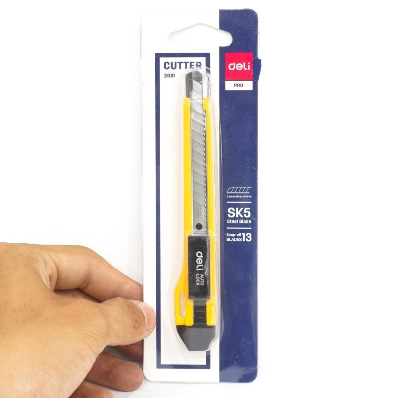 Dao Rọc Giấy Deli 2031 (Dao Nhỏ) | Shopee Việt Nam