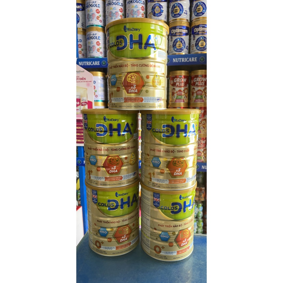 HSD 8/2024/ Chính hãng /Sữa Colos DHA Vitadairy Số 0+,1+-800g. | Shopee ...