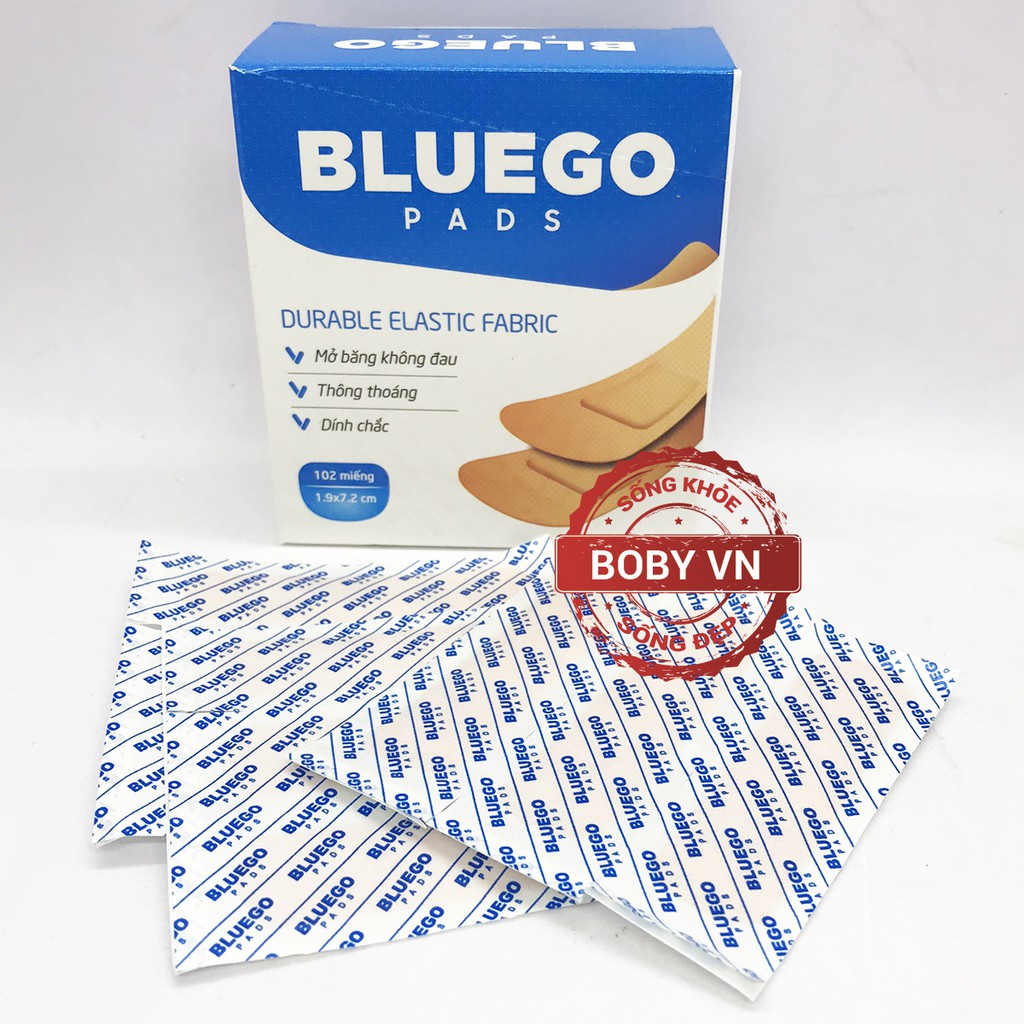 Bluego pads - Băng dính cá nhân 102 miếng | Shopee Việt Nam
