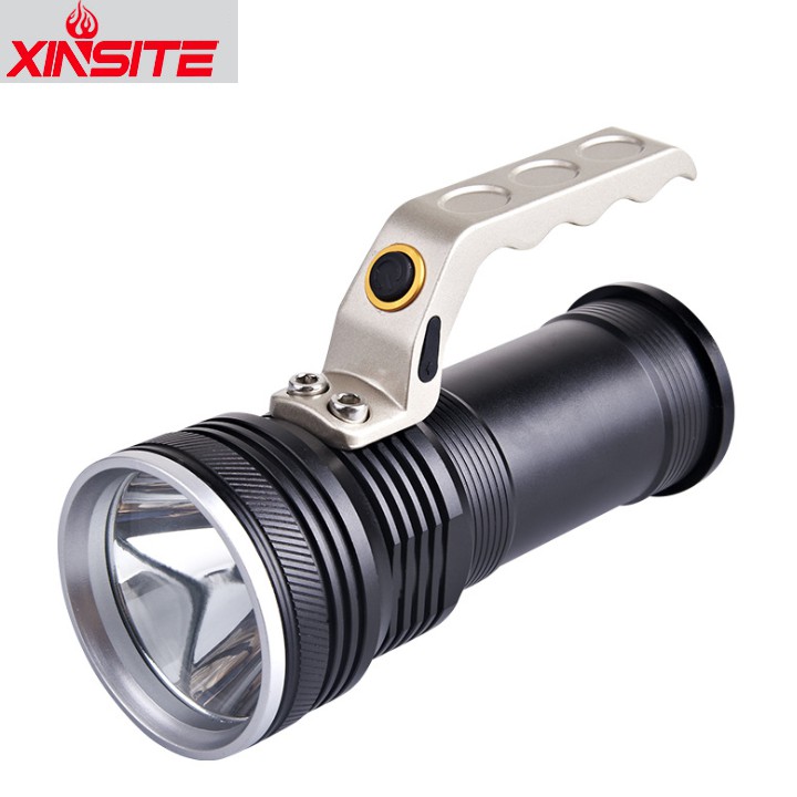 Đèn pin cầm tay siêu sáng XINSITE bằng hợp kim nhôm kèm 2 pin 5800mah ...
