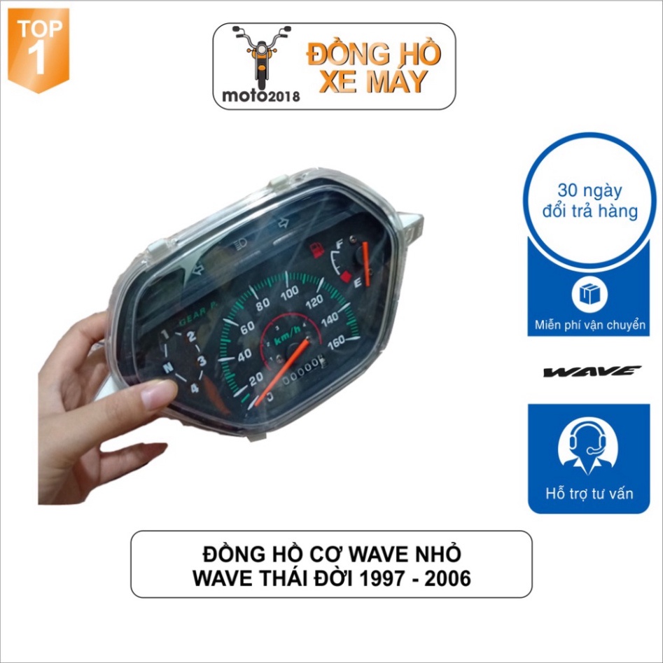 Đồng Hồ Tốc Độ Wave Alpha , Wave Zx , Wave Thái [ Hàng Cao Cấp ] Cụm ...