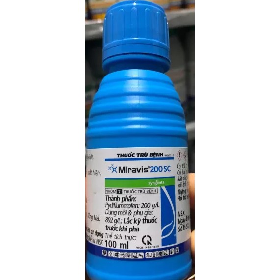 Miravis 200sc Syngenta. Thuốc BVTV Phòng Trừ Nấm Bệnh Phổ Rộng Trên Rau ...