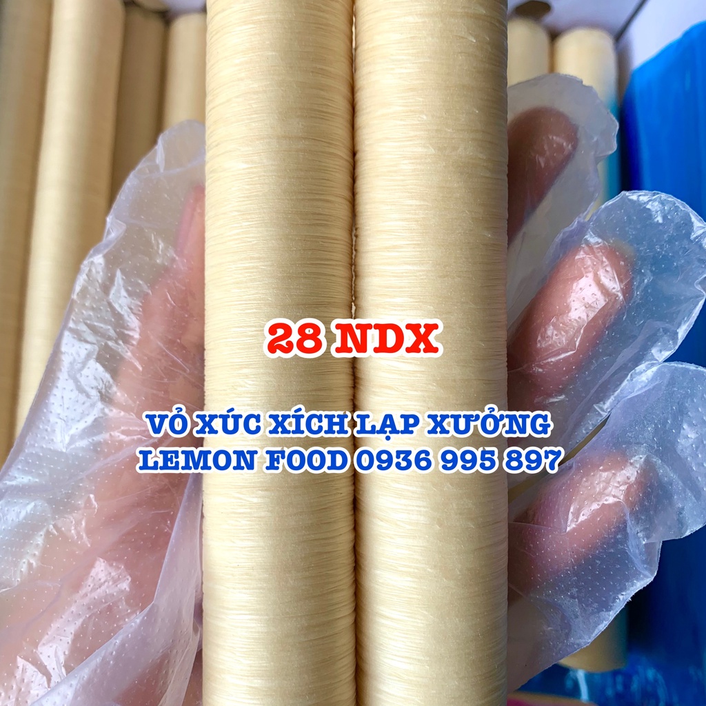 Combo 2 vỏ collagen nhồi xúc xích, lạp xưởng, làm trứng nướng hàng ...