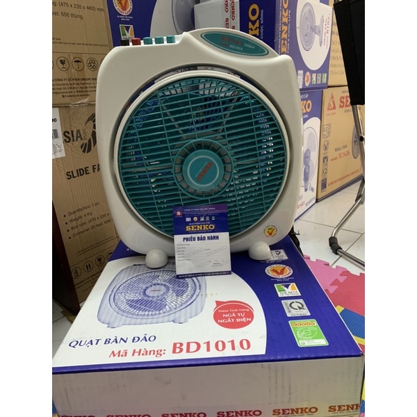 Quạt Bàn Đảo Senko Model BD1010. Hàng Công Ty Đầy Đủ Bảo Hành. | Shopee ...