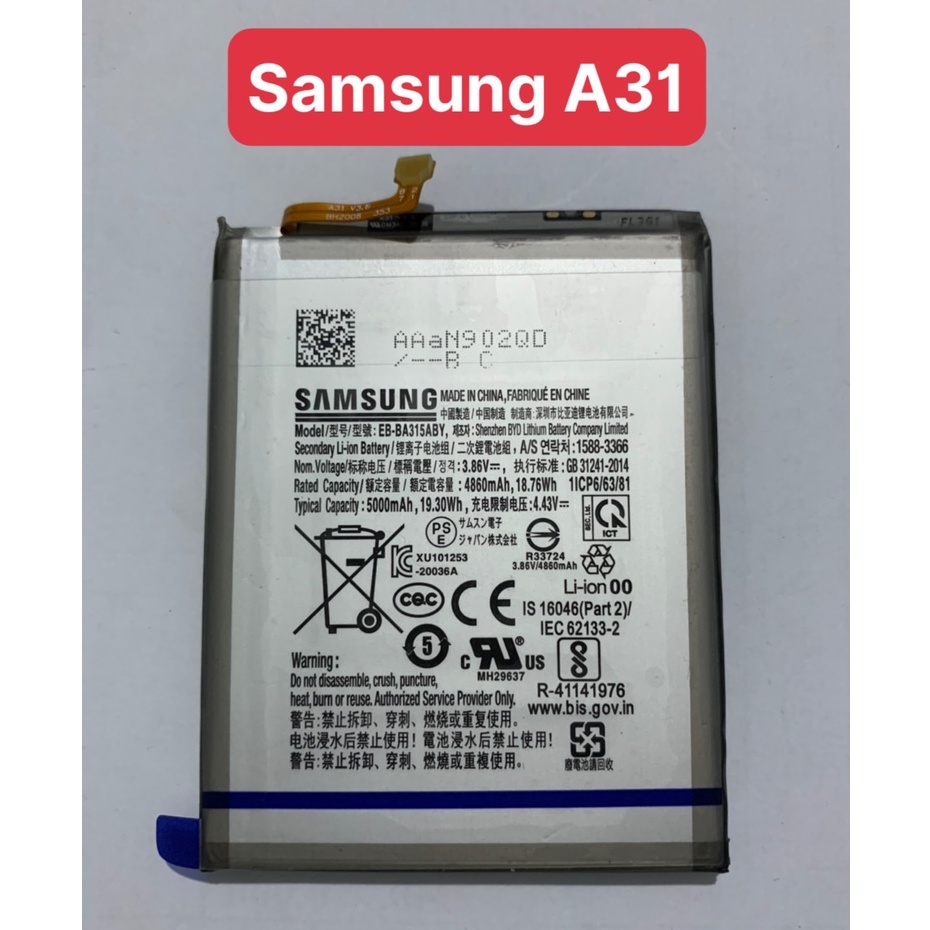 Pin Samsung A22 / A32 / A31 model EB-BA315ABY Chính Hãng | Shopee Việt Nam