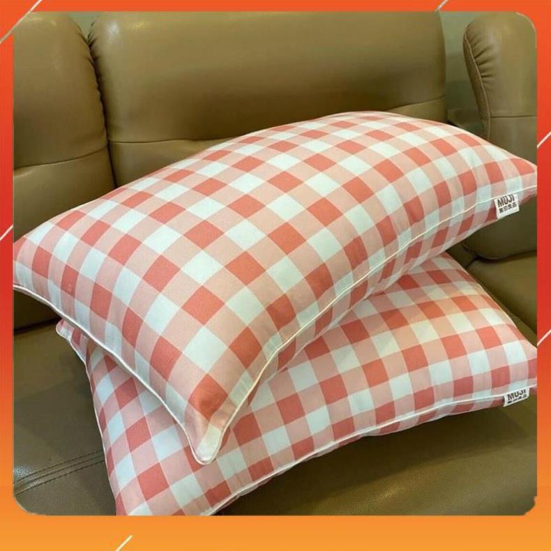 SET 2 Gối Muji Nhật Bản, Gối Cao Cấp Chuyên Dụng Cho Khách Sạn | Shopee ...