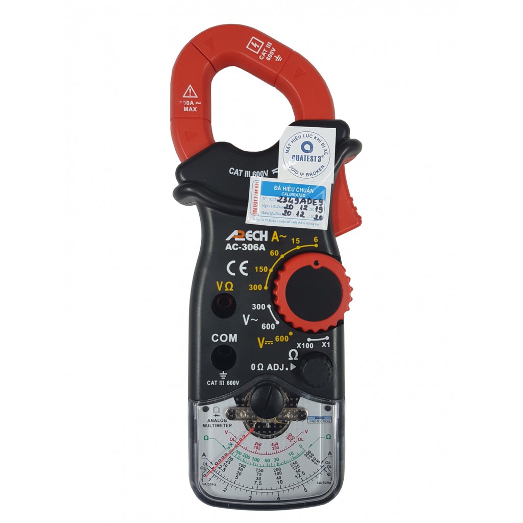[ APECH AC-306A ] Ampe kìm hiện kim Apech AC-306A ( 300A ) giá rẻ ...