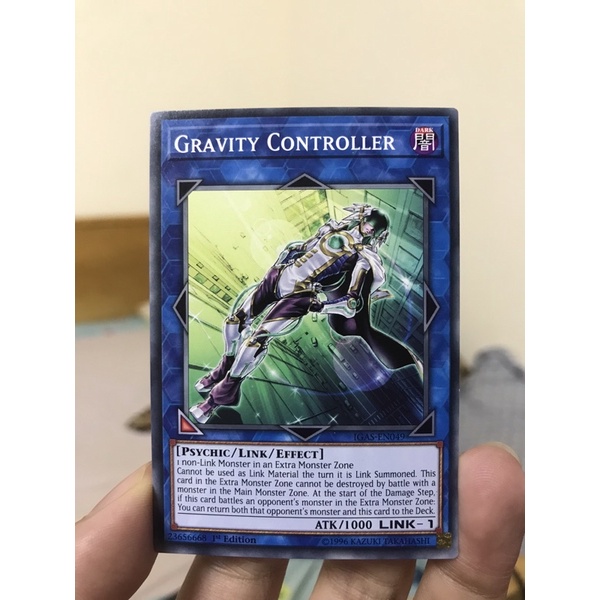 Thẻ bài Yugioh Gravity Controller | Shopee Việt Nam