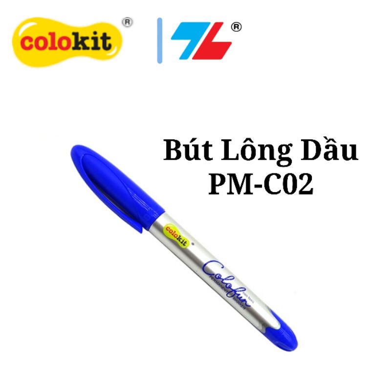 Bút Lông Dầu CD Thiên Long TL-PM04/ FO-PM01/PM-C02, 10 cây/Hộp (chính ...