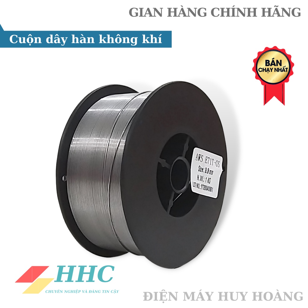 [Tặng 2 bét hàn] Cuộn dây hàn MIG 1kg không dùng khí cho máy hàn mic ...