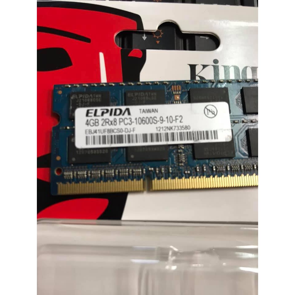 Ram Laptop Elpida DDR3 4GB 1333 PC3-10600s cho Laptop | Shopee Việt Nam