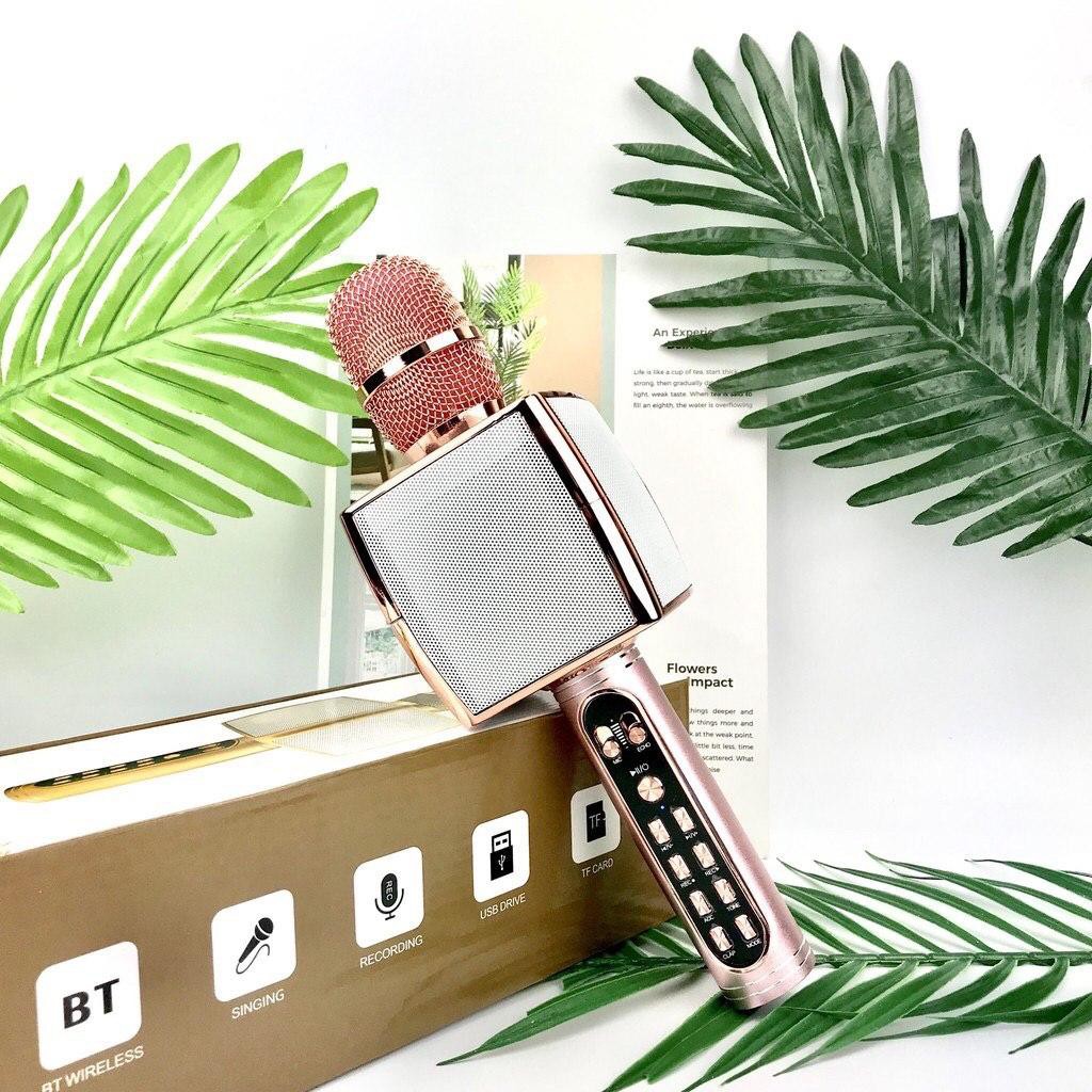 Micro không dây Karaoke JVJ YS-91 Bluetooth - Hỗ trợ ghi âm | Shopee ...