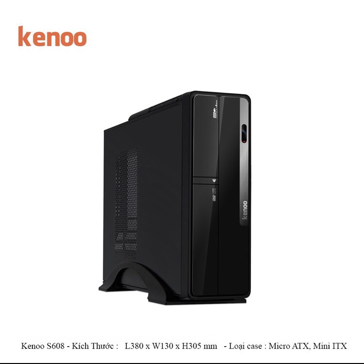 Vỏ case máy tính Mini Kenoo S608- Chính hãng mới 100% | Shopee Việt Nam