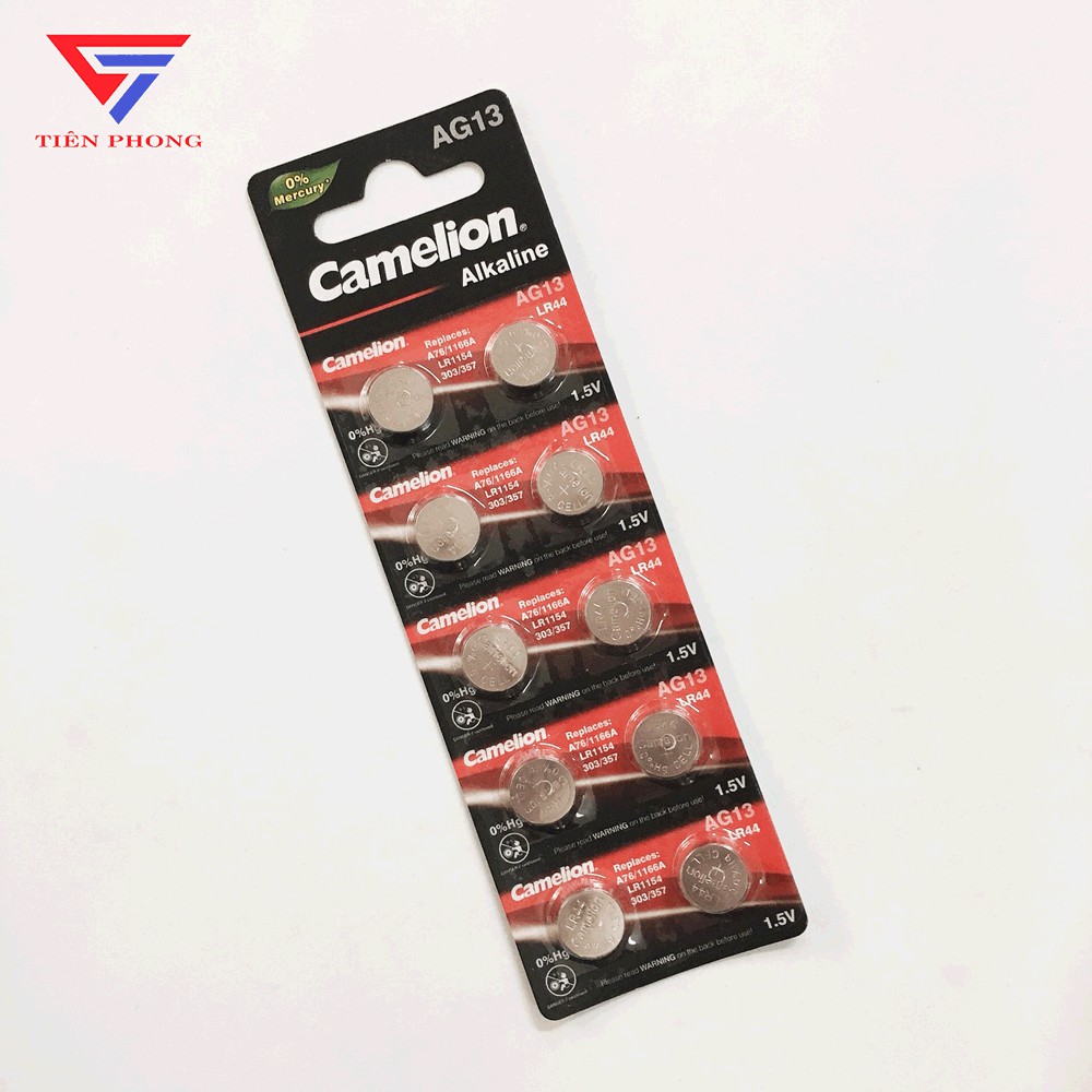 Pin Chính Hãng Camelion LR44 Vỉ 10 Viên | Shopee Việt Nam