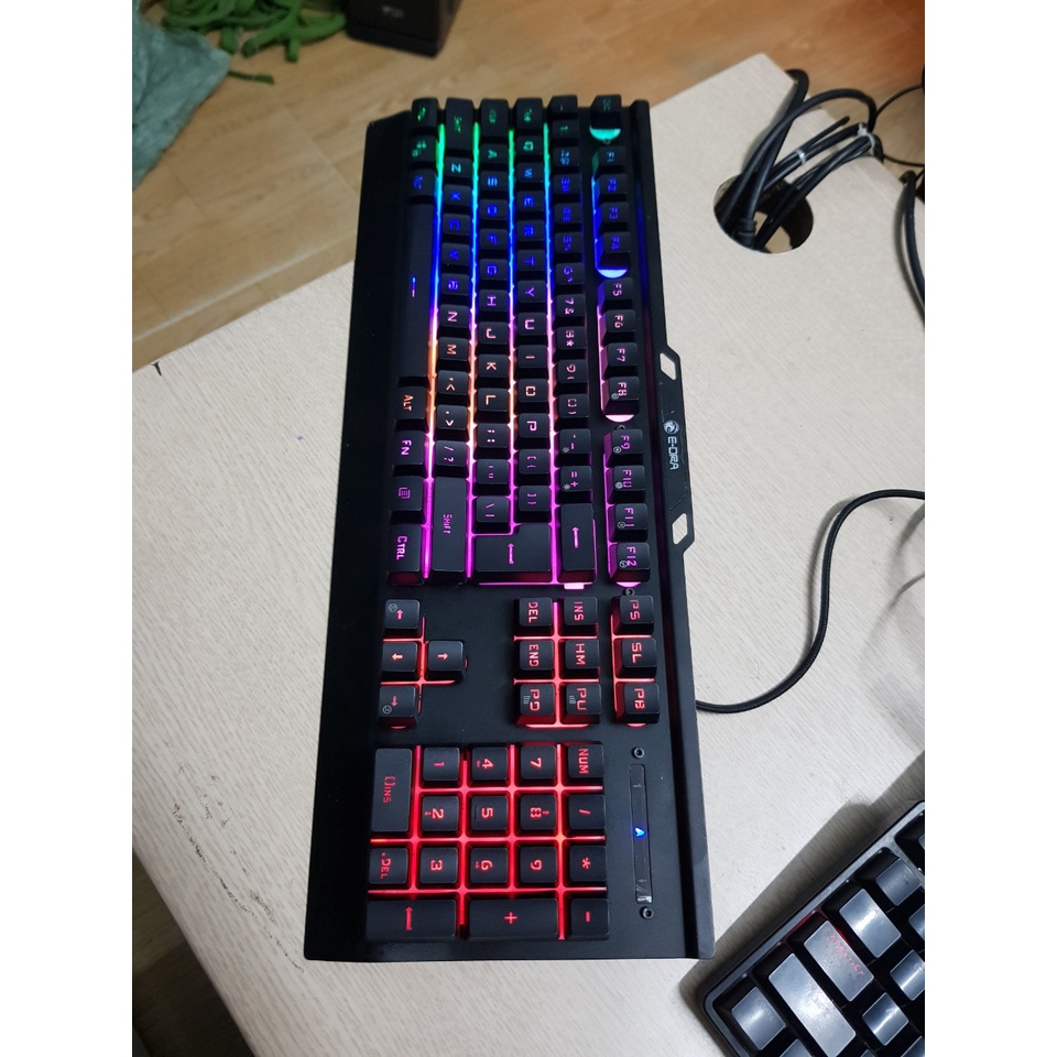 Bàn phím giả cơ E-Dra EK701, Tomato S200 Gaming cũ dùng tốt_ bàn phím ...