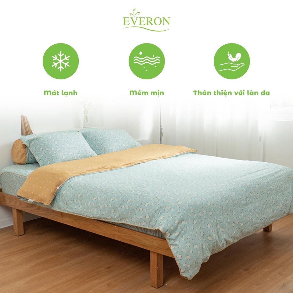 [Mã BMLT30 giảm 30K] Chăn bốn mùa Everon cao cấp họa tiết hoa nhí ...