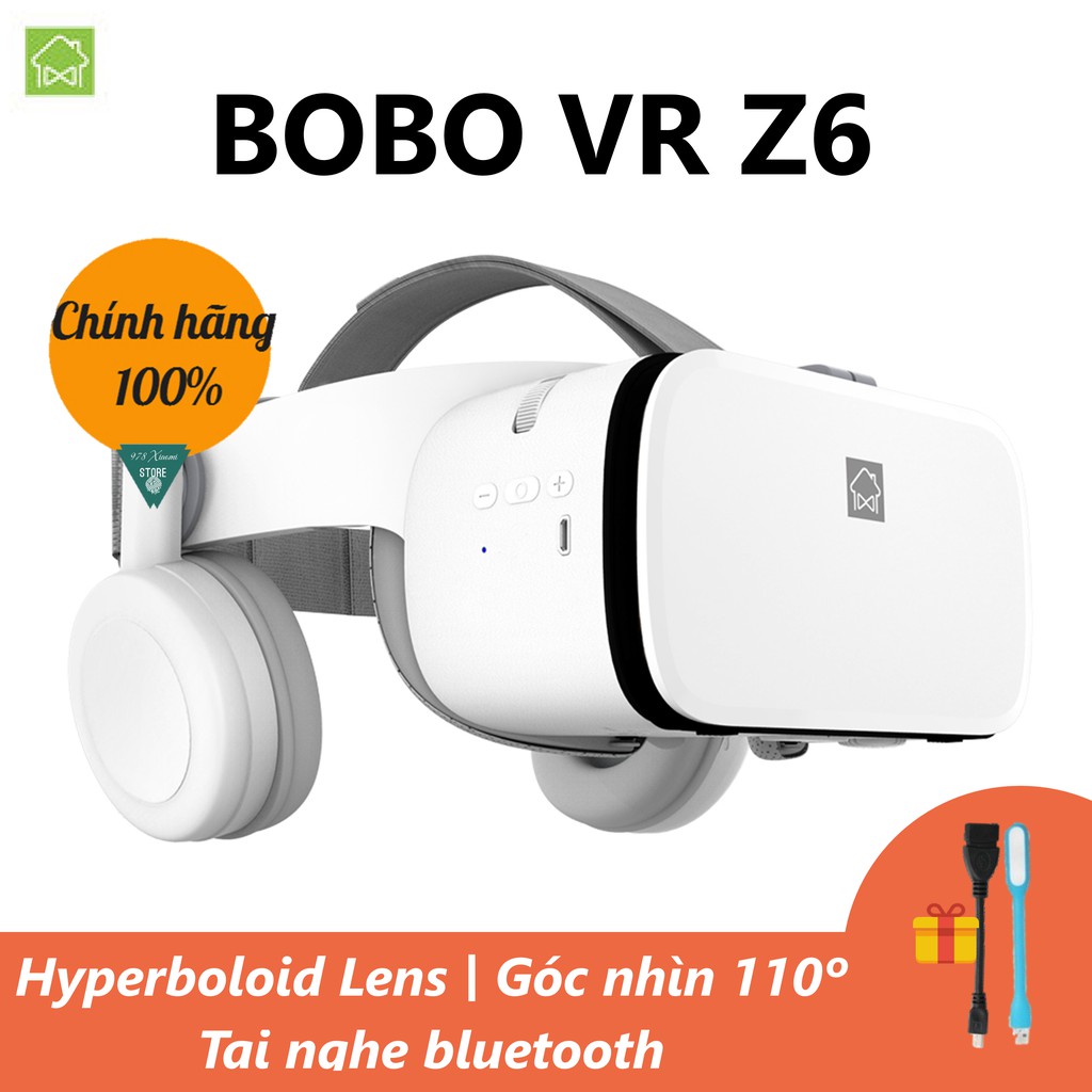 [CHÍNH HÃNG] Kính thực tế ảo Bobo VR Z6 - Kính VR BoboVR Z6 | Shopee Việt Nam