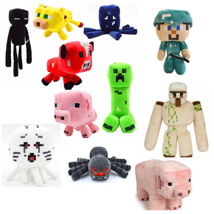 Thú nhồi bông mini Minecraft | Shopee Việt Nam